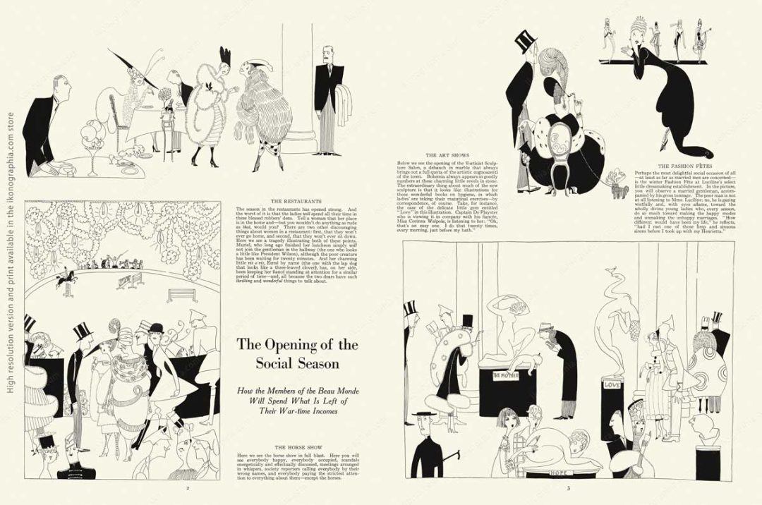 American 1920s High Society’s lifestyles, as seen by Anne Fish ...