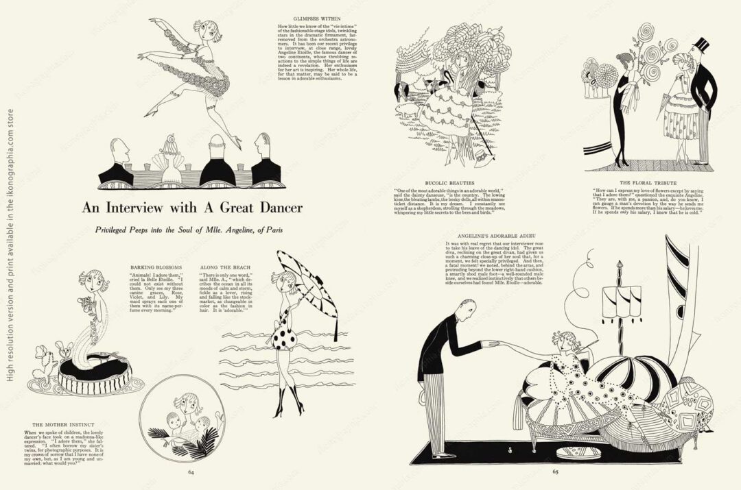 An Interview with A Great Dancer, Angeline. From “High Society” By Fish ...