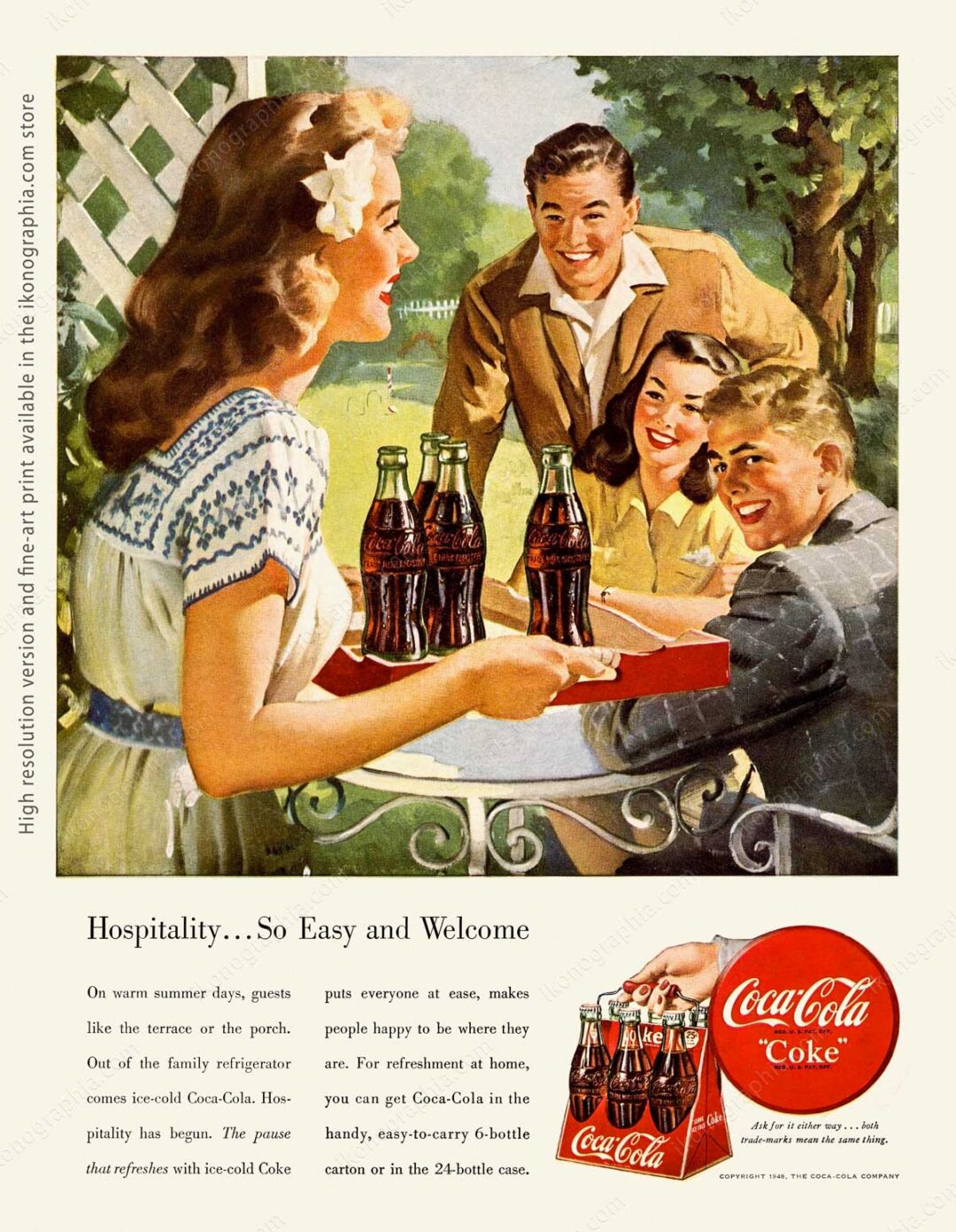 Coca-Cola Vintage Ads Archive - Ikonographia