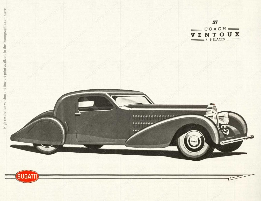 The Bugatti Catalogs Functional Design. 1920s and 1930s - Ikonographia